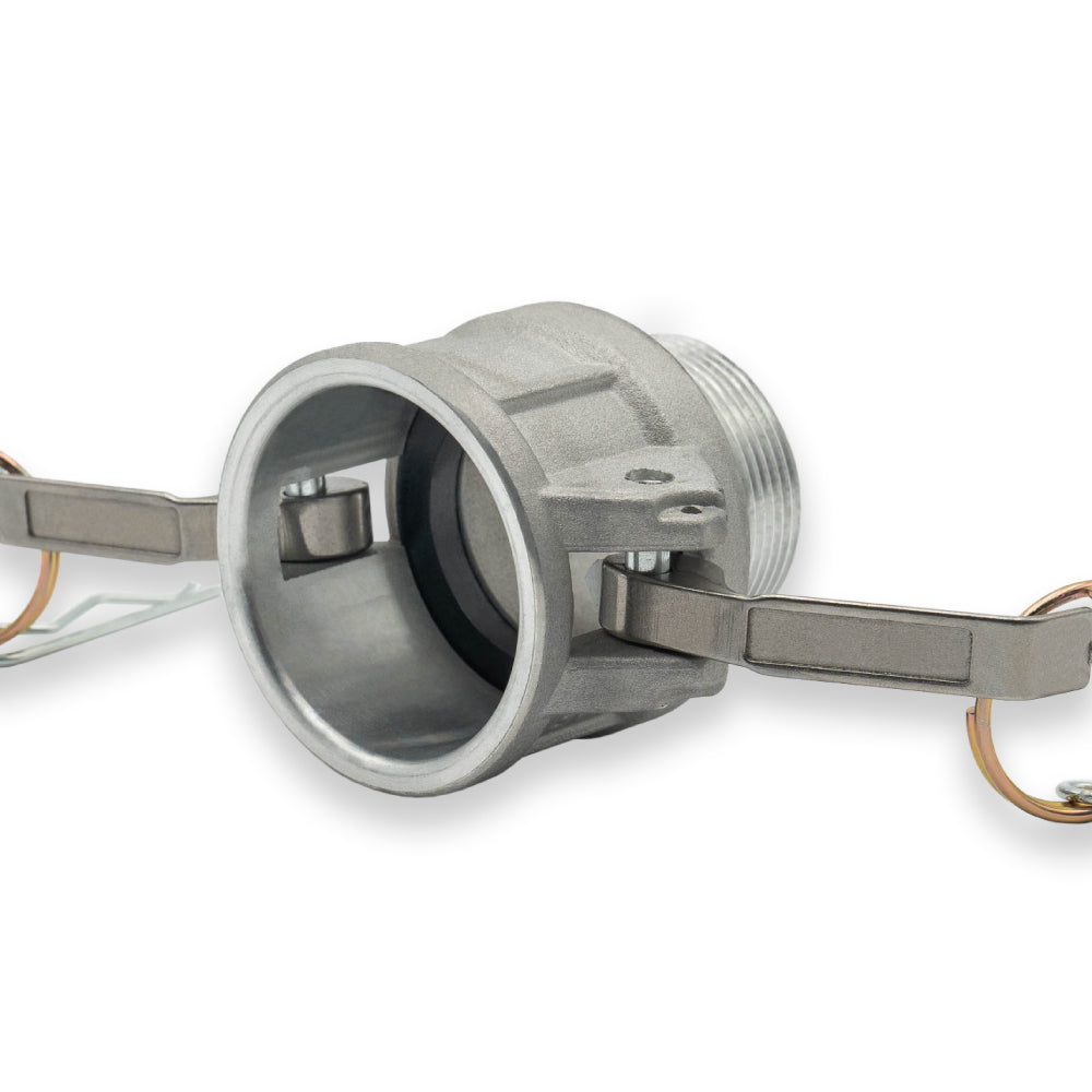 Camlock Female x NPT Male Aluminum Adapter – Discharge Hose