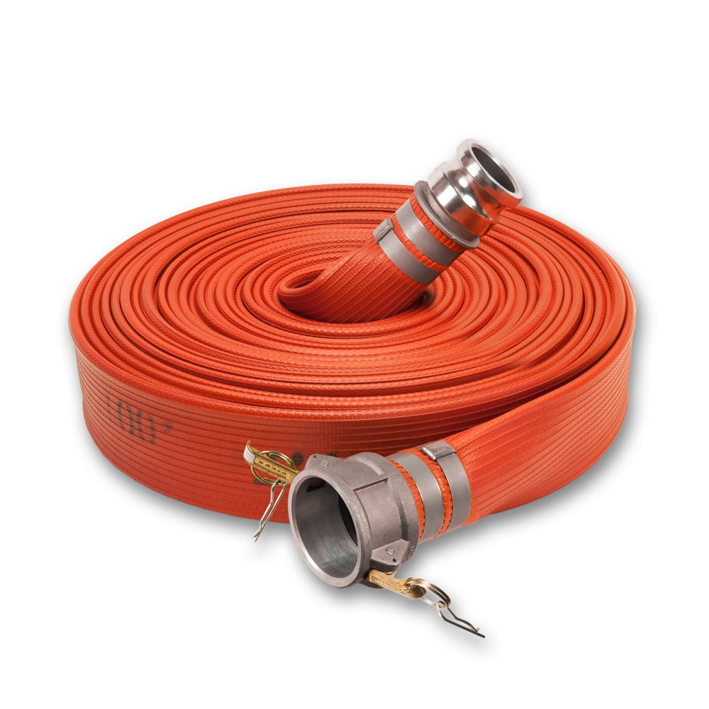 Rubber Fire Hose 300 PSI Red – Discharge Hose