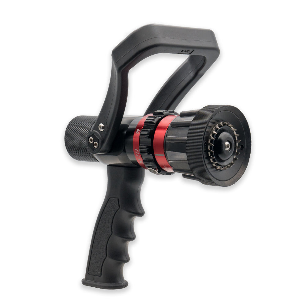 Aluminum Selectable Flow Fire Hose Nozzle – DischargeHose.com